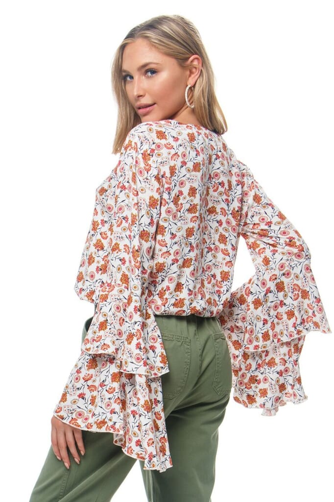 Free People | She'S Dainty Bodysuit in Ivory Combo | FashionPass