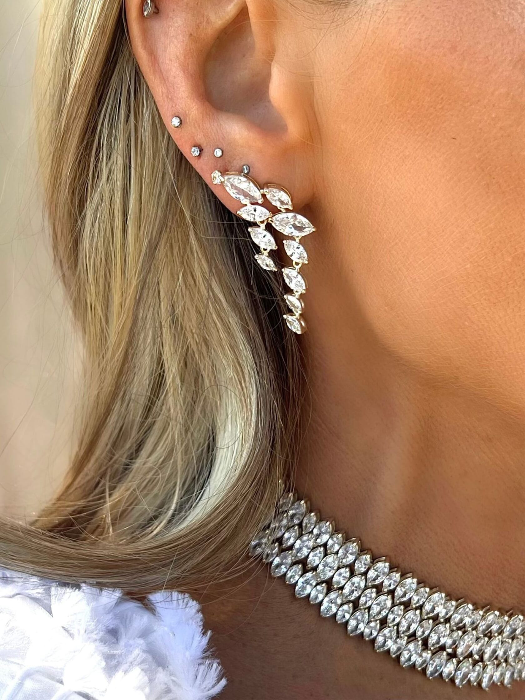 MELINDA MARIA | She'S So Fine Necklace in Gold | FashionPass