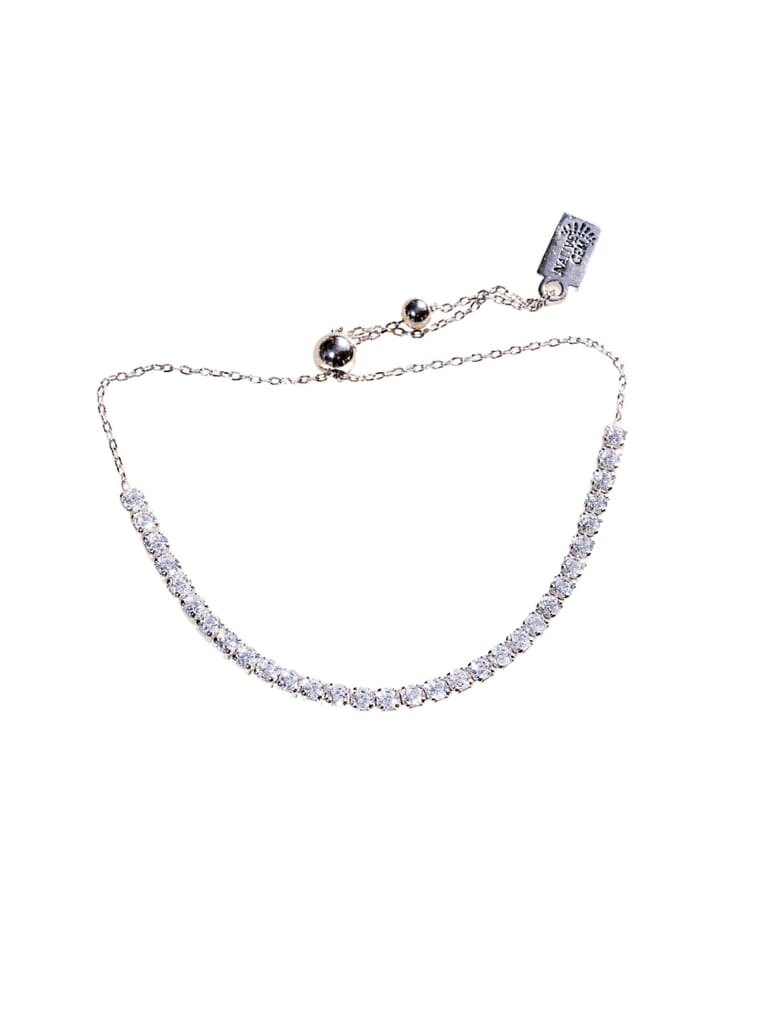 Native Gem | Shimmer Bracelet in Silver| FashionPass