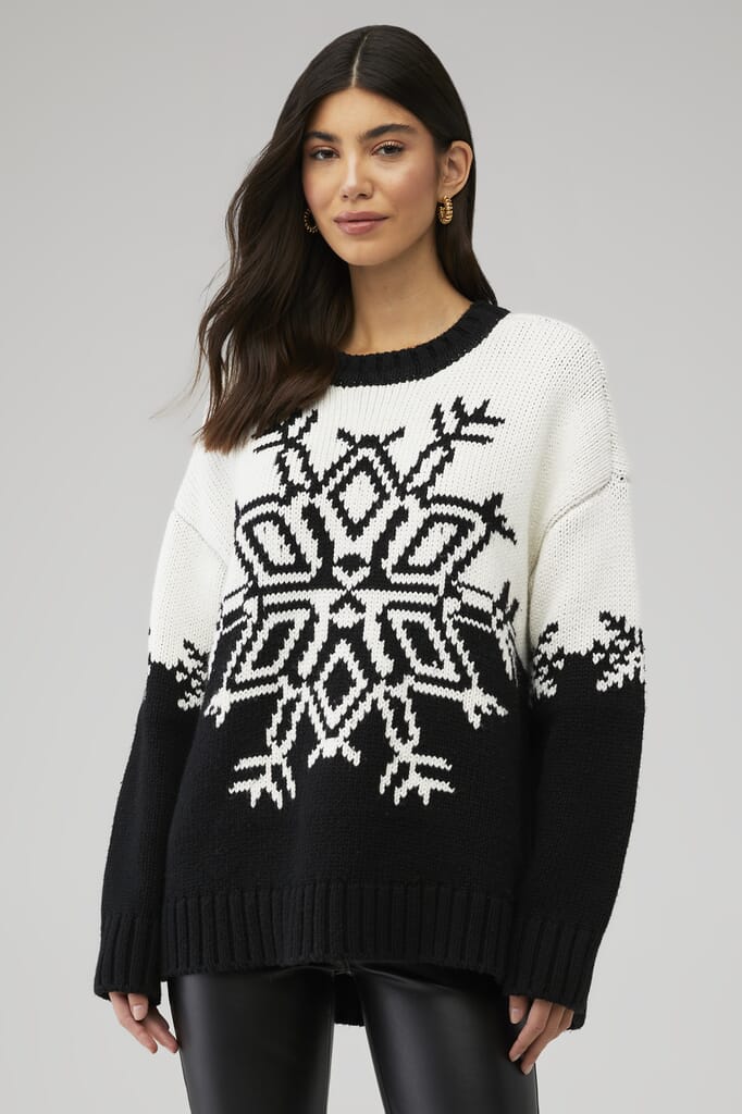 Show Me Your Mumu | Stowe Sweater in Snowflake Knit| FashionPass