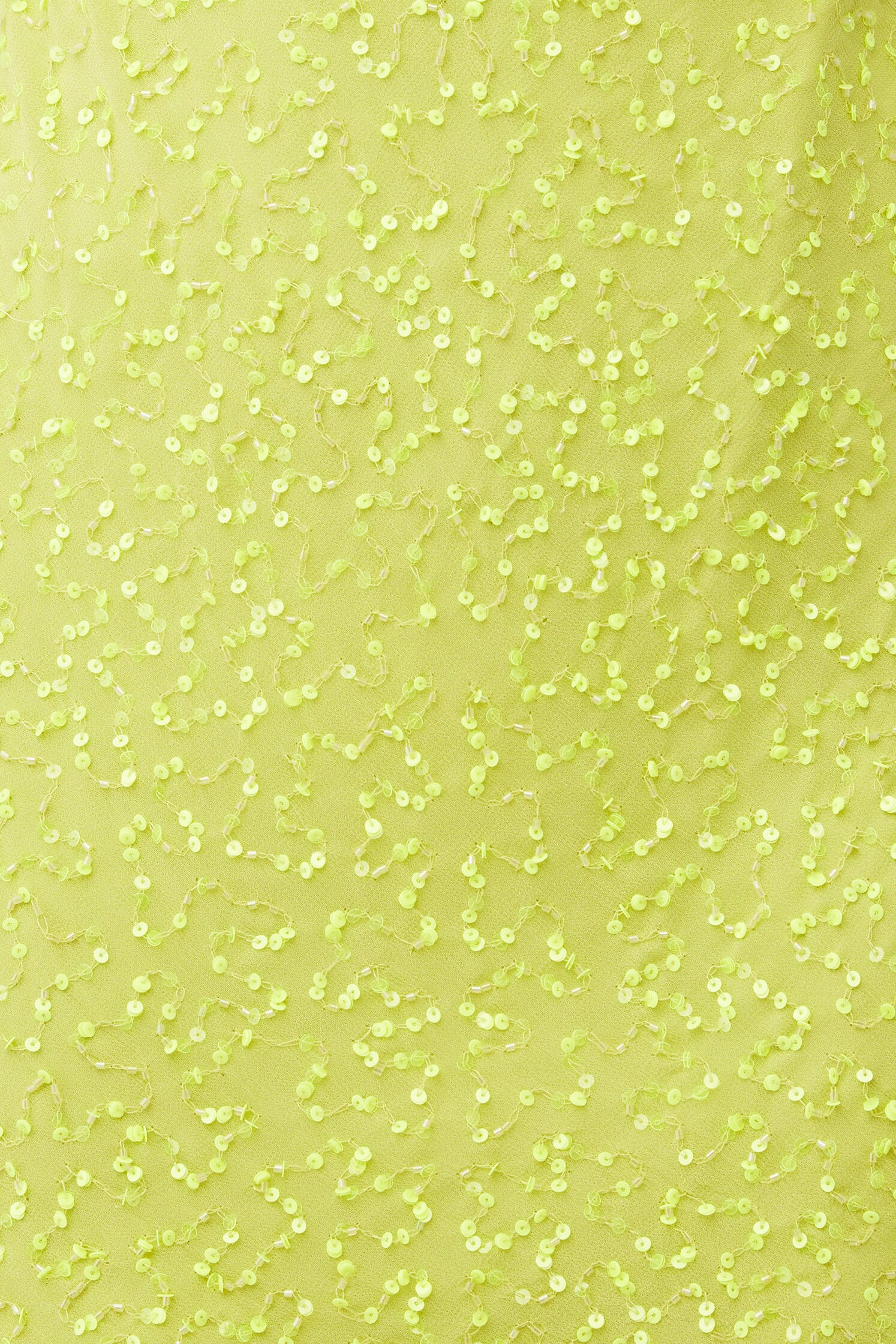 Show Me Your Mumu Suzanna Slip Dress Lime Sequin In Lime Sequins
