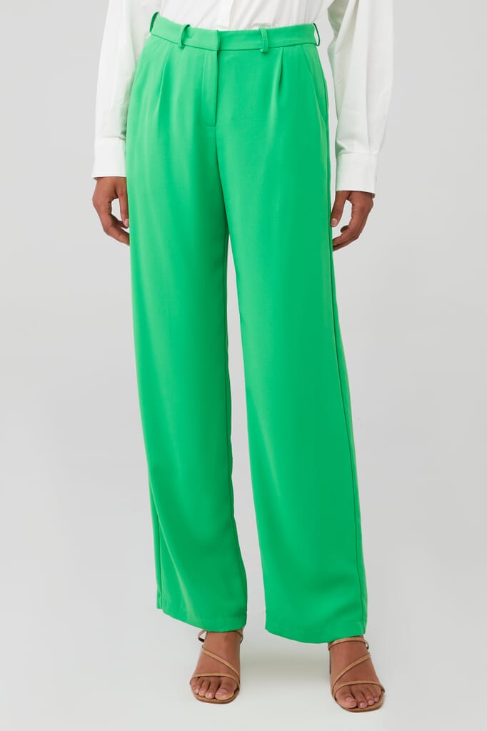 Amanda Uprichard | Wallace Pant in Grass| FashionPass