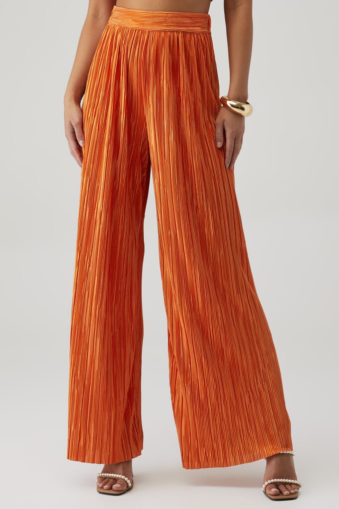 SABINA MUSAYEV | X Fashionpass Ross Pants in Orange| FashionPass