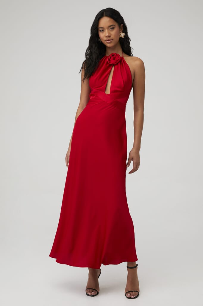 Ronny Kobo | X Fashionpass Wonder Dress in Red| FashionPass